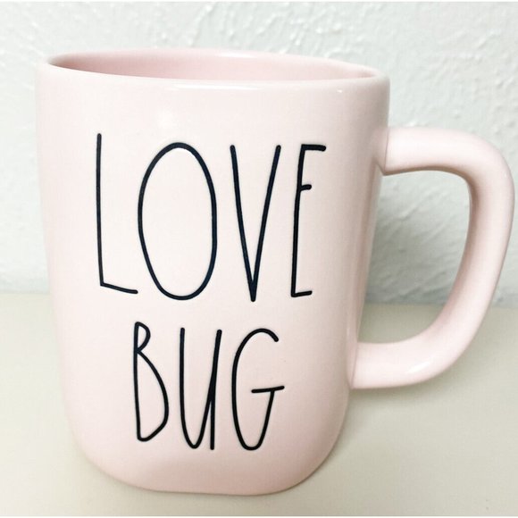 Rae Dunn | Kitchen | Rae Dunn Love Bug Mug Light Pink Valentines Day Ll ...